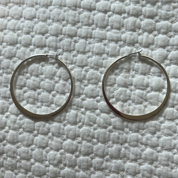 Jewelry | Silver Hoops | Poshmark